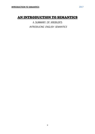 intro to semantics - summary of kreidler's.pdf
