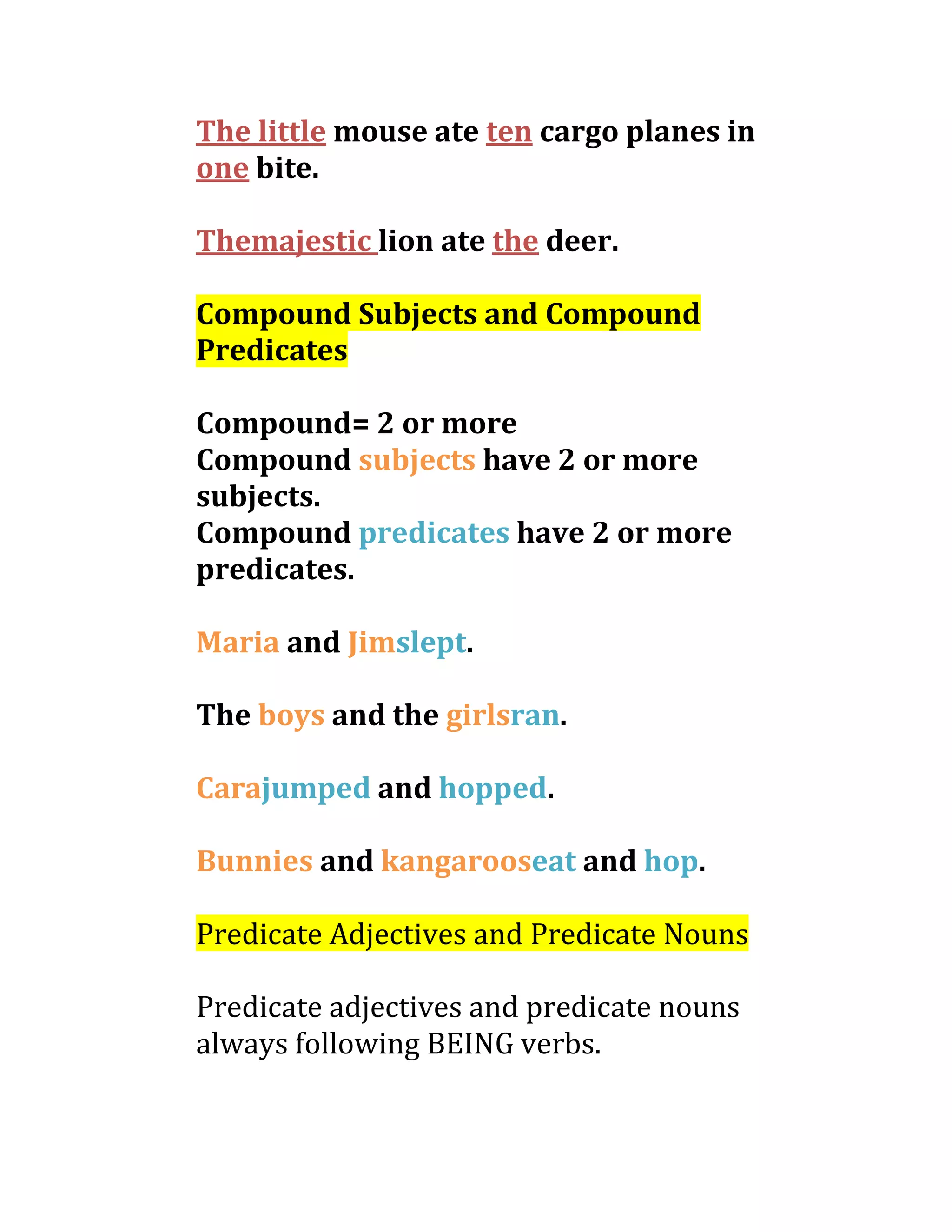 Intro To Sentence Diagramming | DOCX