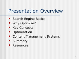 Introduction to search engine optimzation | PPT