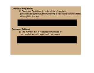 Intro to sequences | PPT