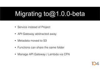 Intro to Serverless | PDF