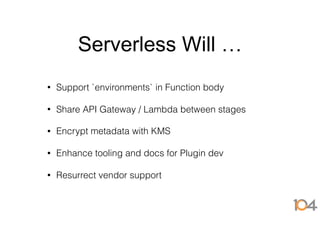 Intro to Serverless | PDF