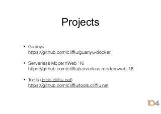 Intro to Serverless | PDF
