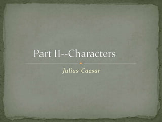 Intro to shakespeare and julius caesar | PPTX