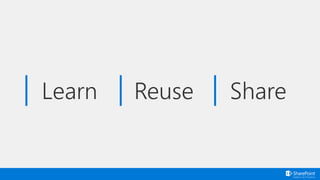 Introduction to SharePoint Patterns and Practices (PnP) | PPT