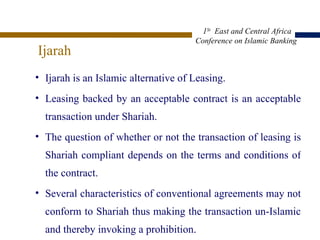 Intro To Shariah Compliant Structures Mohammed Haris | PPT