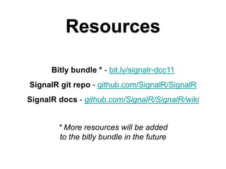 Introduction to SignalR | PPT