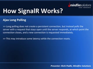 Intro to signalR | PPT