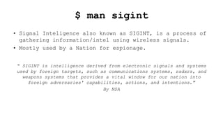 Intro To SIGNT_Soummya Mukhopadhyay.pptx