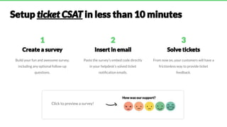 Introduction to Simplesat - Fun and easy CSAT and NPS surveys for ...
