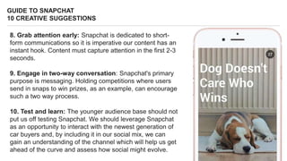 Introduction to Snapchat for Brands | PPTX