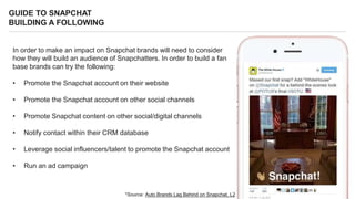 Introduction to Snapchat for Brands | PPT