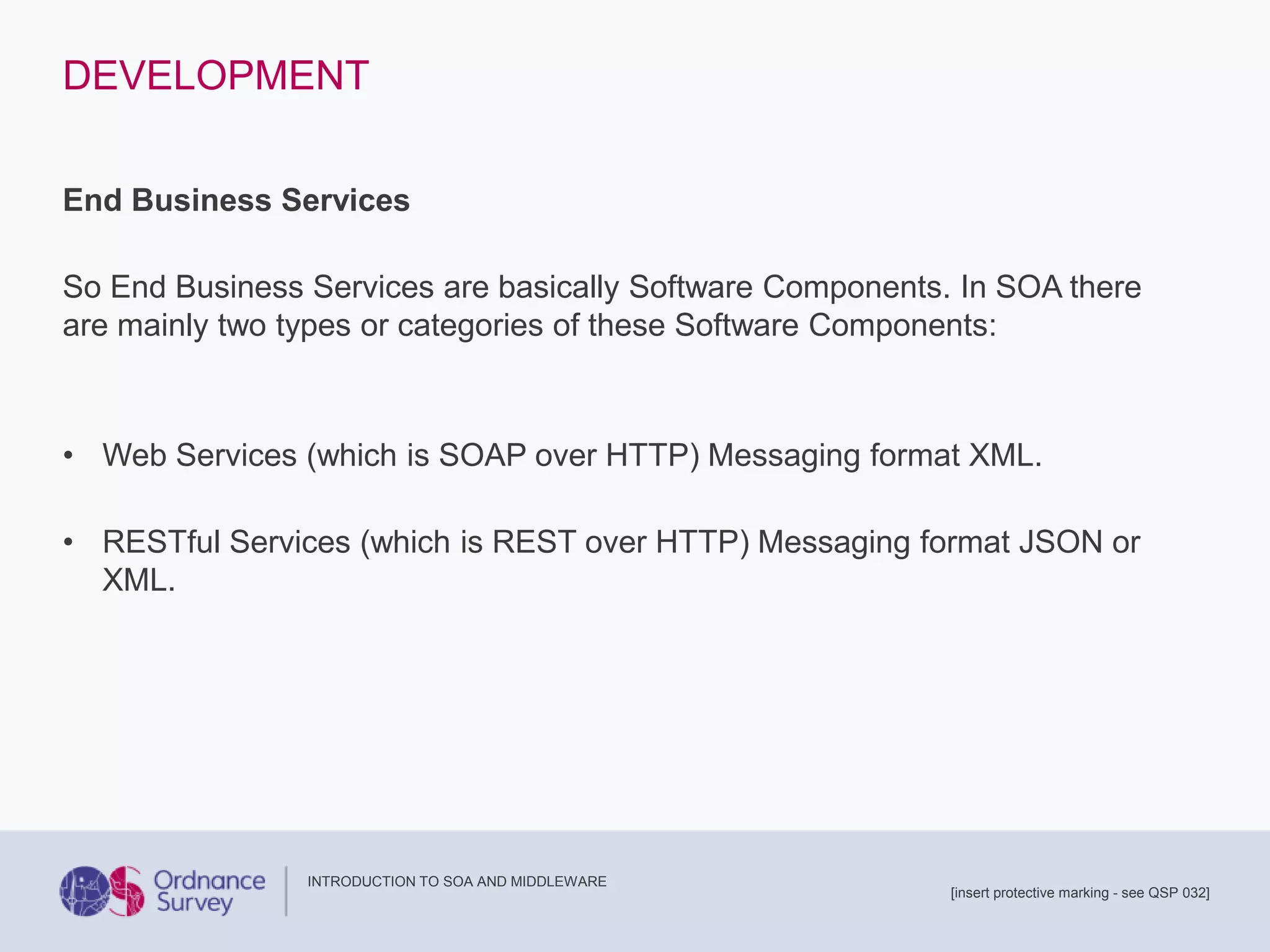 Intro to soa and middleware presentation | PPT