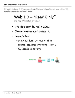 Introduction To Social Media | PDF