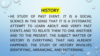 intro to social sciences presentation ppt. | PPTX