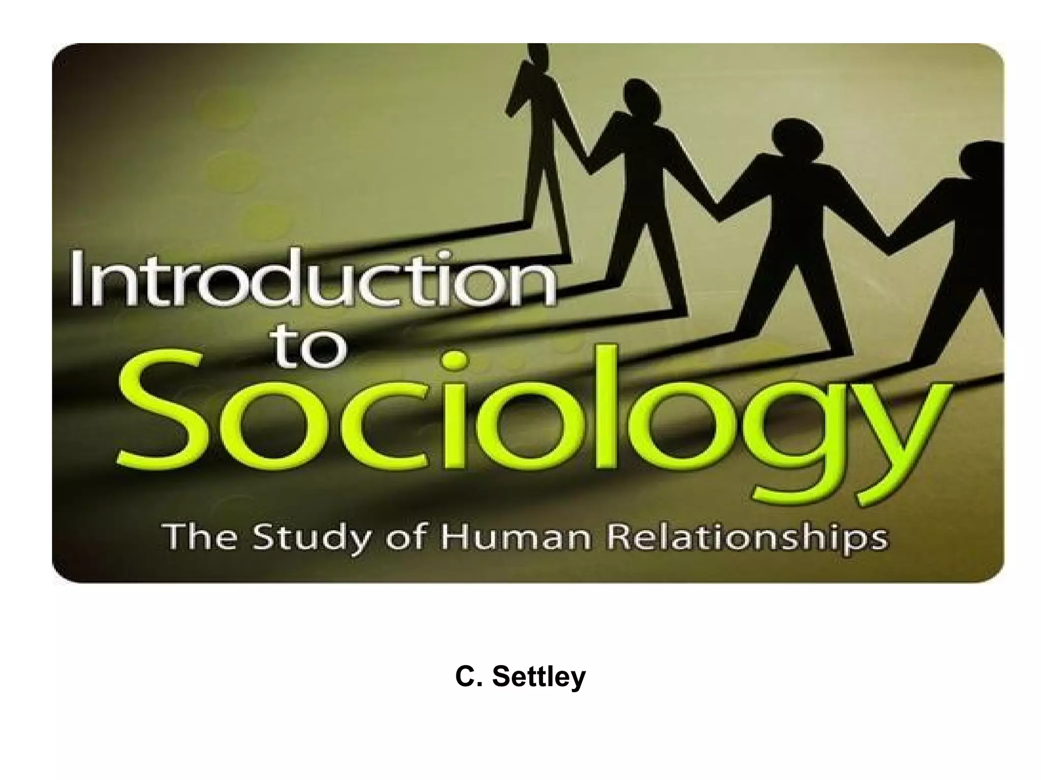 Intro to sociology | PPT