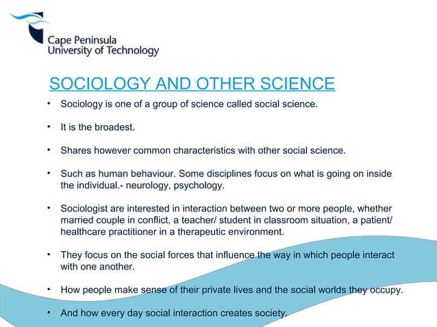 Intro to sociology | PPT