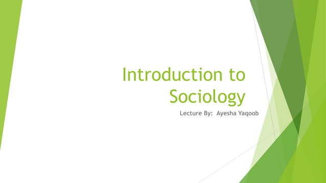 Intro to Sociology (1).pptx | Science