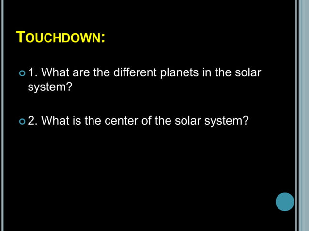 Introduction to SOLAR SYSTEM_Grade 6 Lesson.pptx | Geography | Science