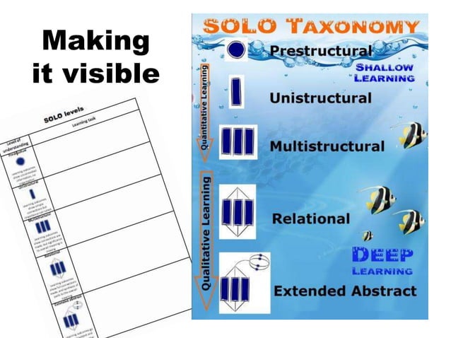 Introduction to SOLO taxonomy | PPTX | Educational Assessment | Education
