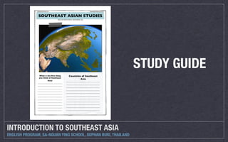 Intro to southeast asian studies chaht | PDF | Asia Travel | Travel ...
