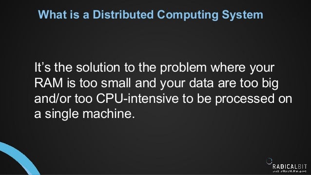Introduction to Distributed Computing Engines for Data Processing - S…