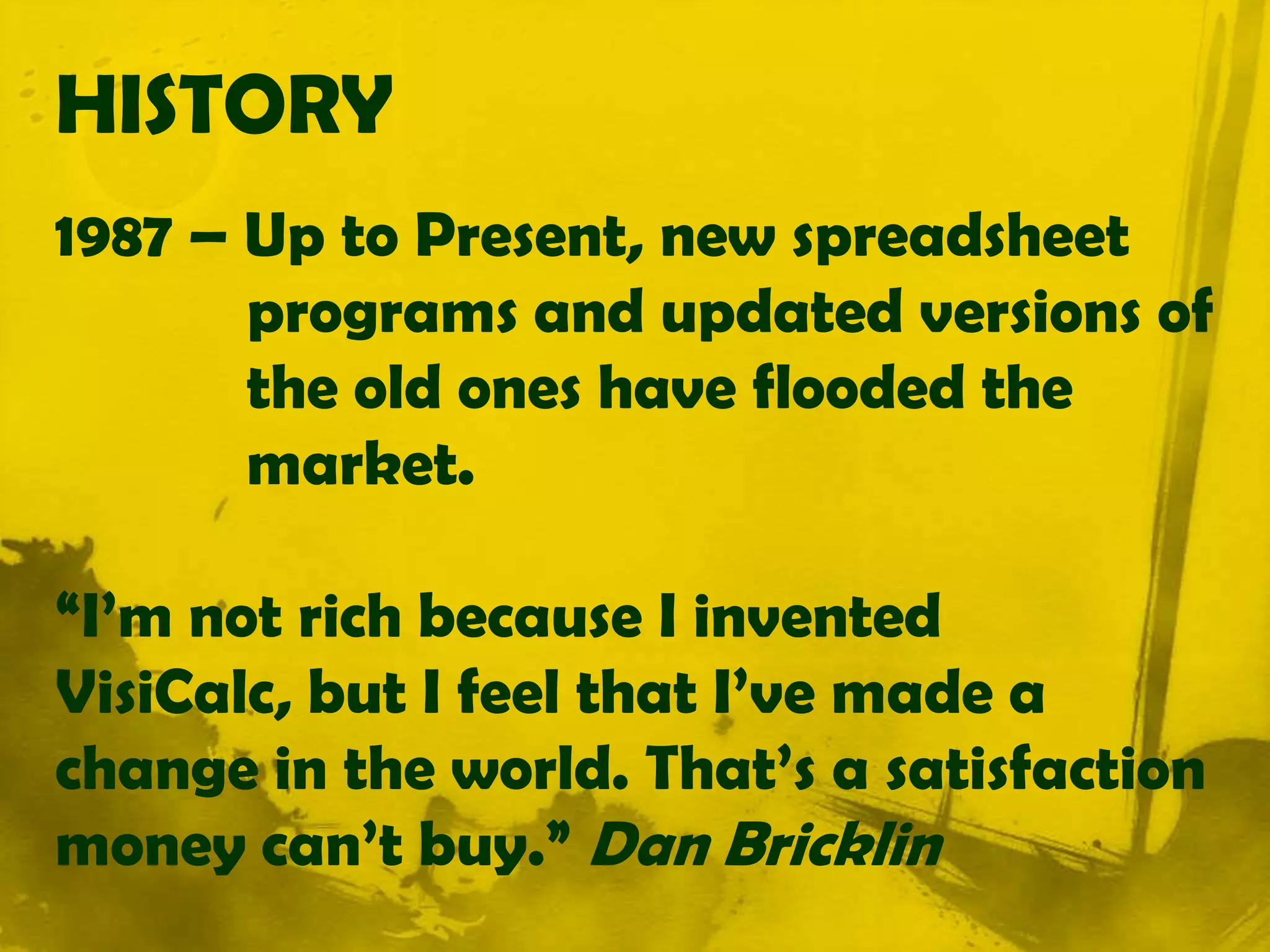 Intro to spreadsheet | PPTX