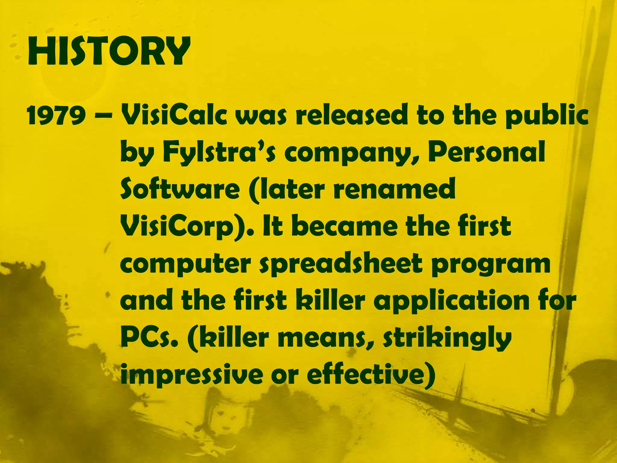 Intro to spreadsheet | PPTX