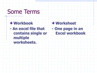 IntrotoSpreadsheets.ppt | Free Download