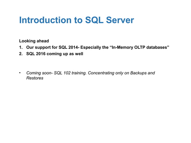 Intro to sql | PPT