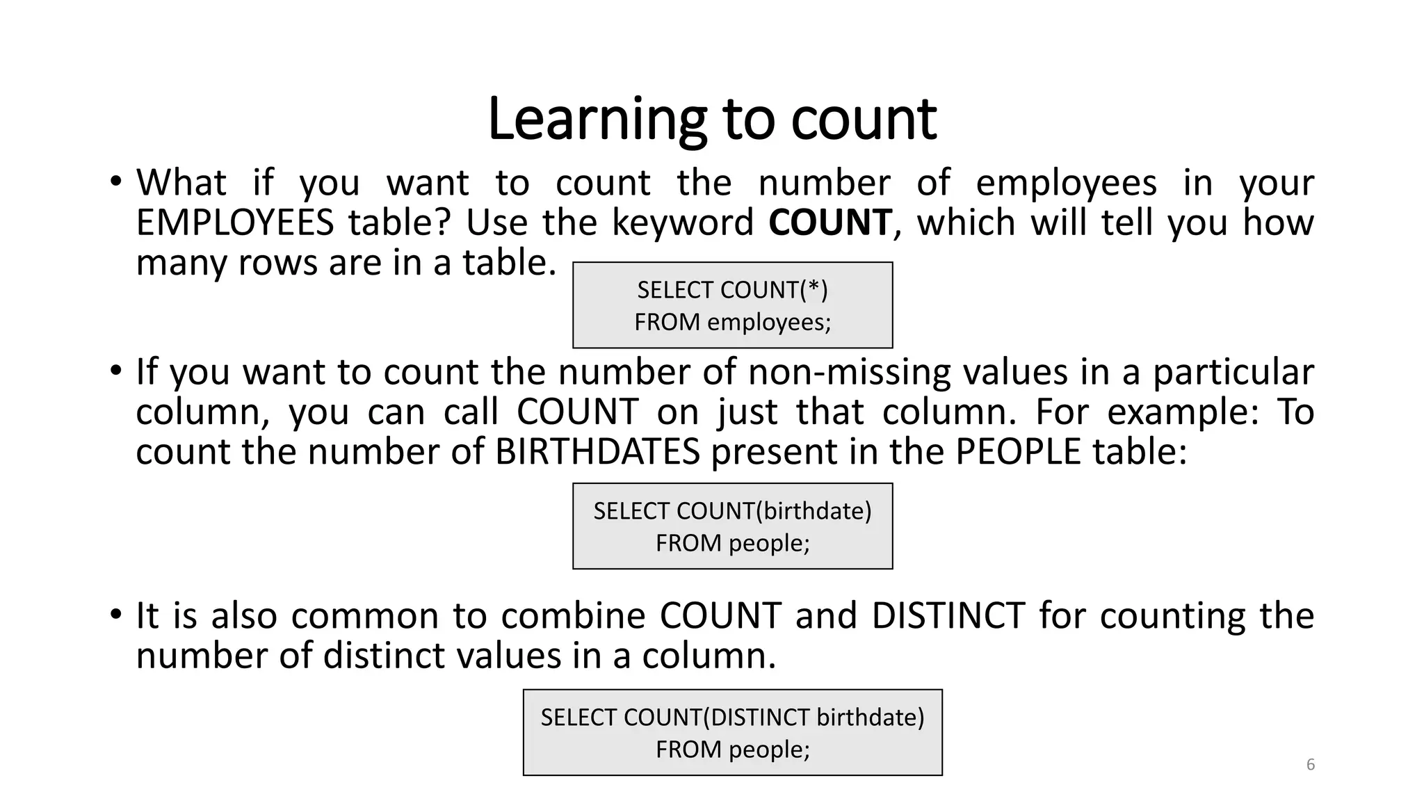 Introduction to SQL | PPTX