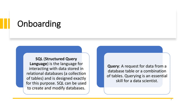 Introduction to SQL | PPTX | Databases | Computer Software and Applications