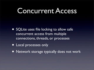Introduction to SQLite: The Most Popular Database in the World | PPT