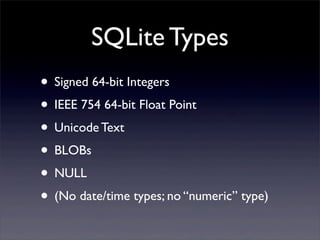 Introduction to SQLite: The Most Popular Database in the World | PPT