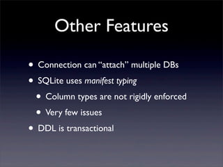 Introduction to SQLite: The Most Popular Database in the World | PPT