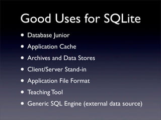 Introduction to SQLite: The Most Popular Database in the World | PPT