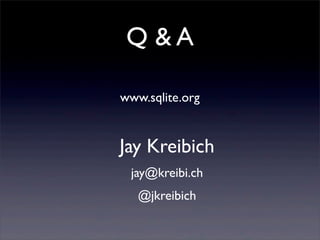 Introduction to SQLite: The Most Popular Database in the World | PPT