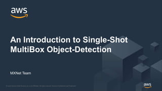 Intro to Object Detection with SSD | PPTX