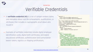 Introduction to Self-Sovereign Identity | PPT