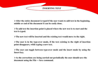 Inserting Text - R.D.Sivakumar | PPT