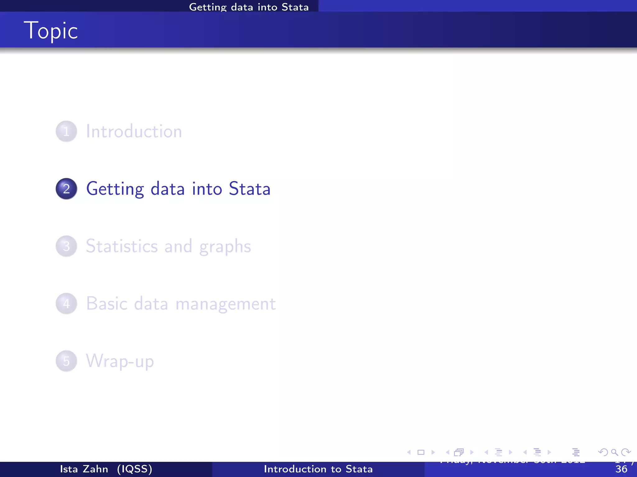 Introduction to Stata | PDF