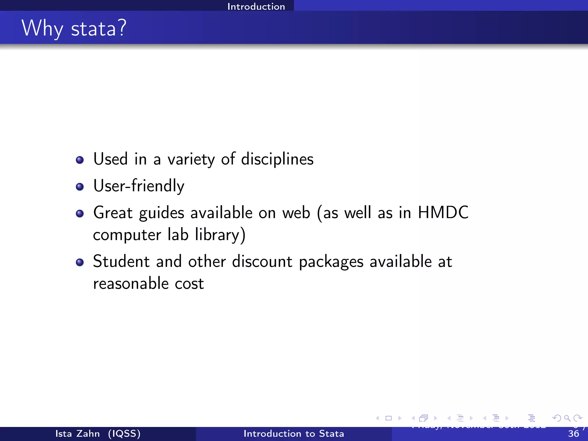 Introduction to Stata | PDF