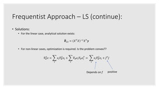 Intro to statistical signal processing | PPTX