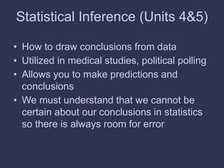 Intro to statistics | PPT