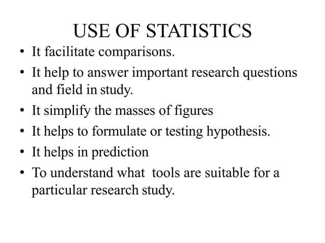 Intro to statistics | PPTX | Physics | Science