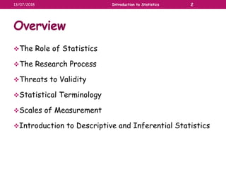 Intro to stats | PPTX