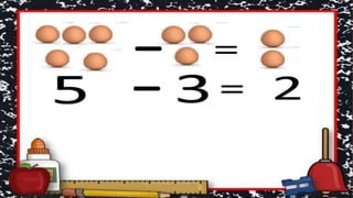 introduction to subtraction operation/removes a number | PPT