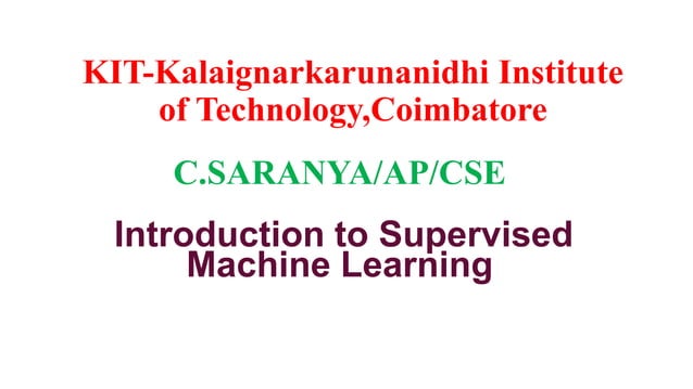 Intro to supervised learning.pptx