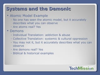 Introduction to Systemic Theology (or a Theology of Systems) | PPT