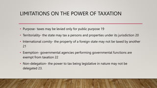 Introduction to Income Taxation in the Philippine context | PPTX